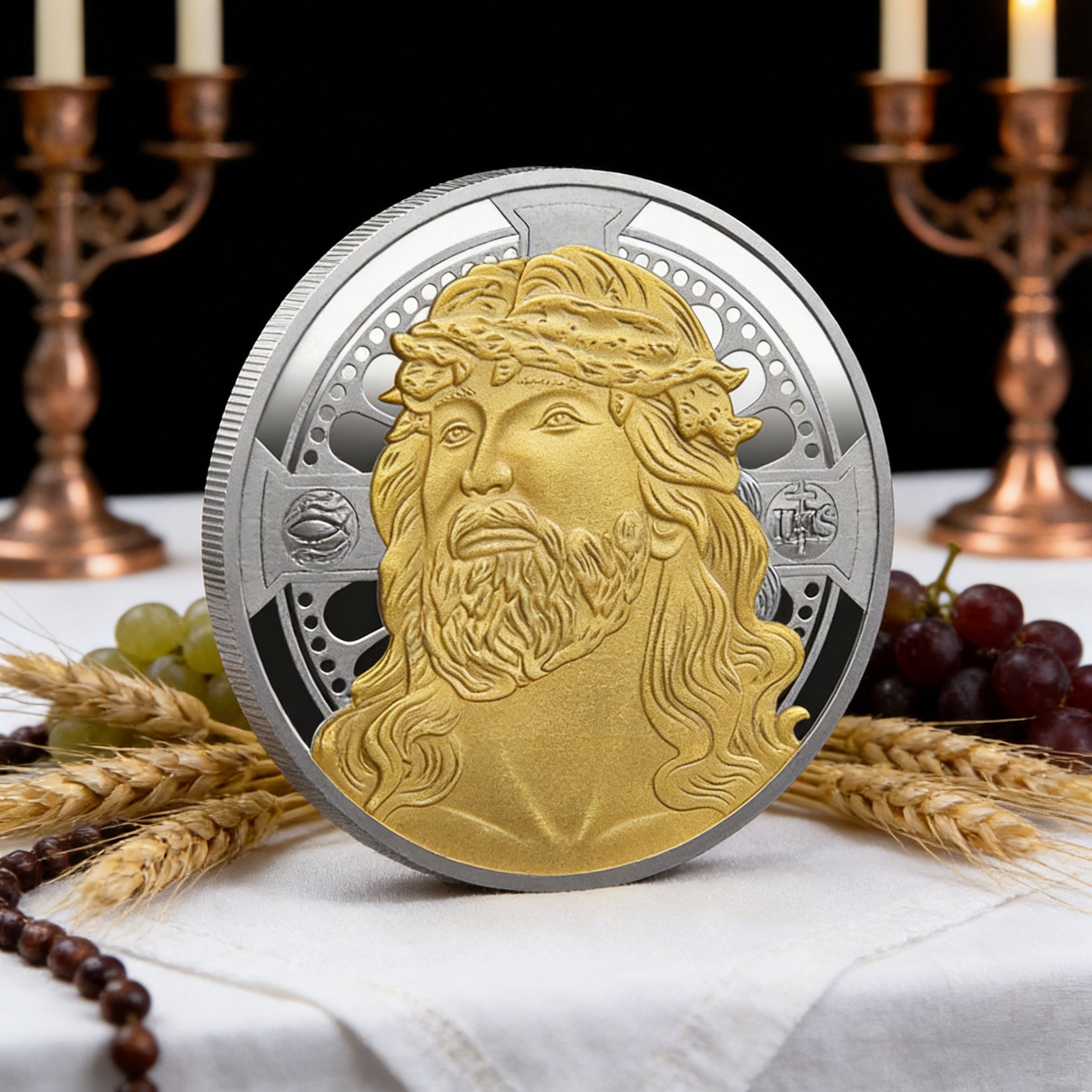 Jesus’ Crown of Thorns Cross Coin: A Tangible Reminder of Love ...