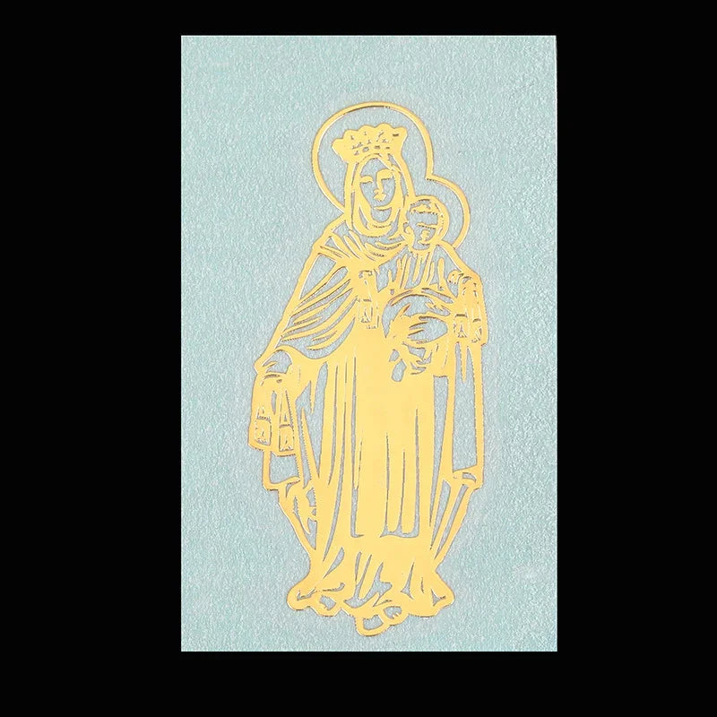 Luxury Religious Jesus Virgin Mary Gold Plated Copper Mobile Phone ...