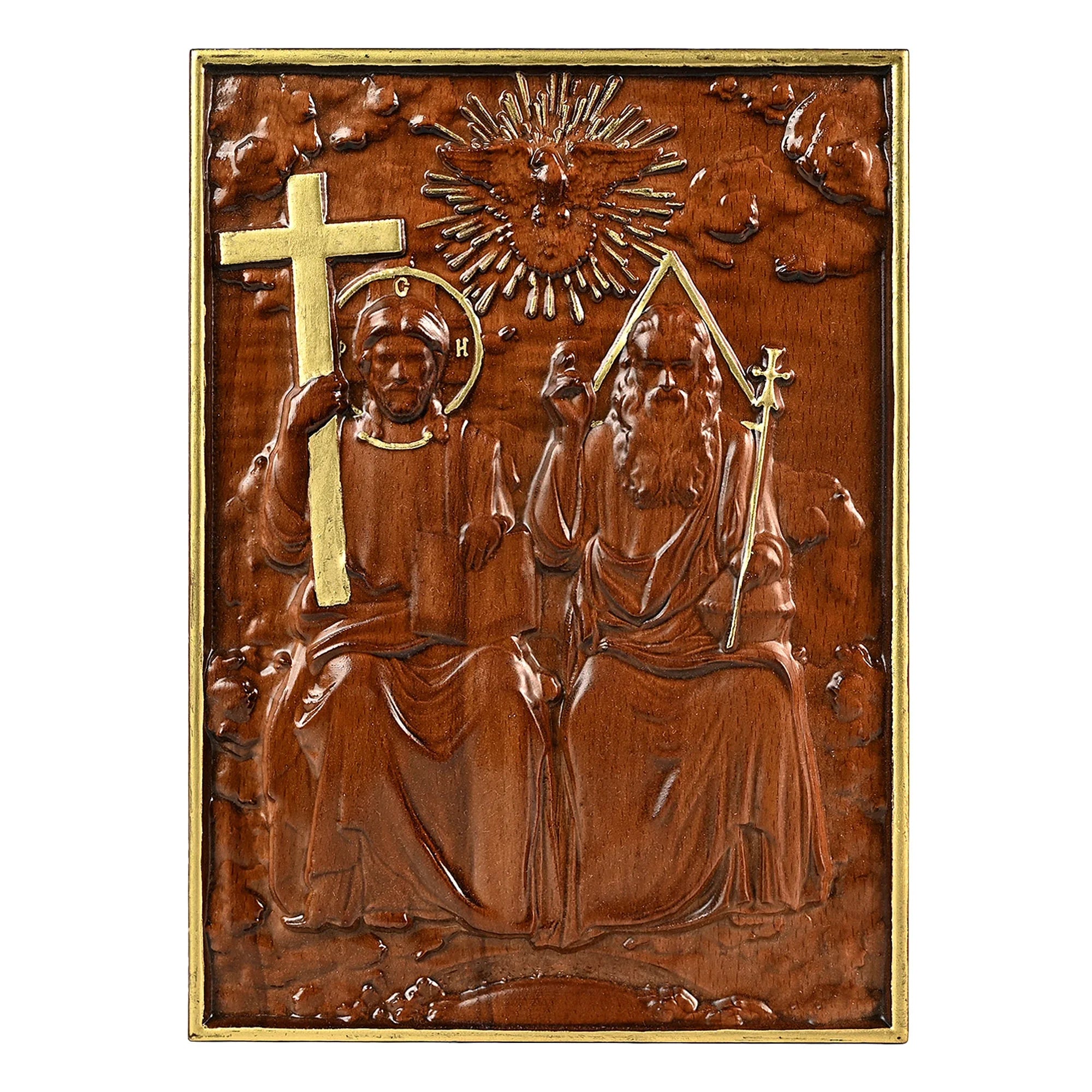 Bgcopper Holy Trinity Wood Wall Decor – BGCOPPER