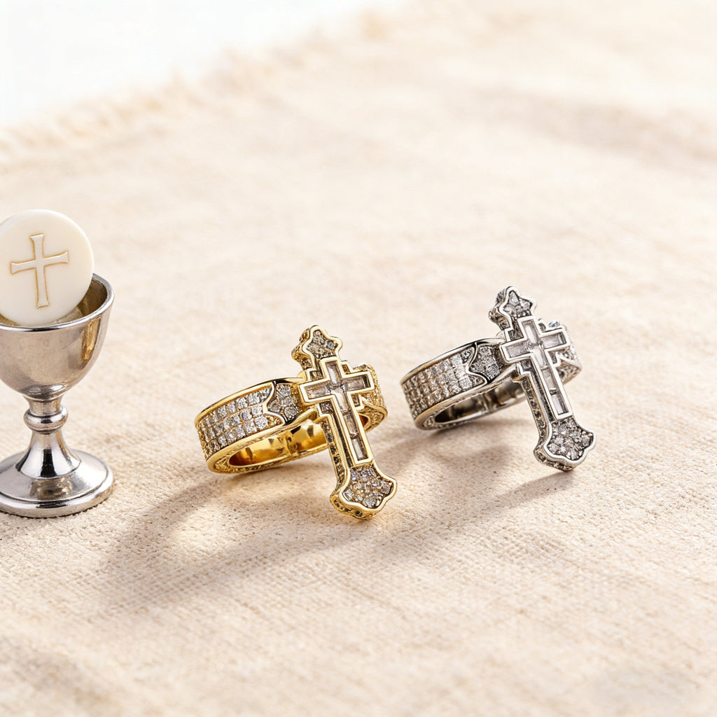 Cross Statement Ring: Wear Your Faith With Bold Elegance – BGCOPPER