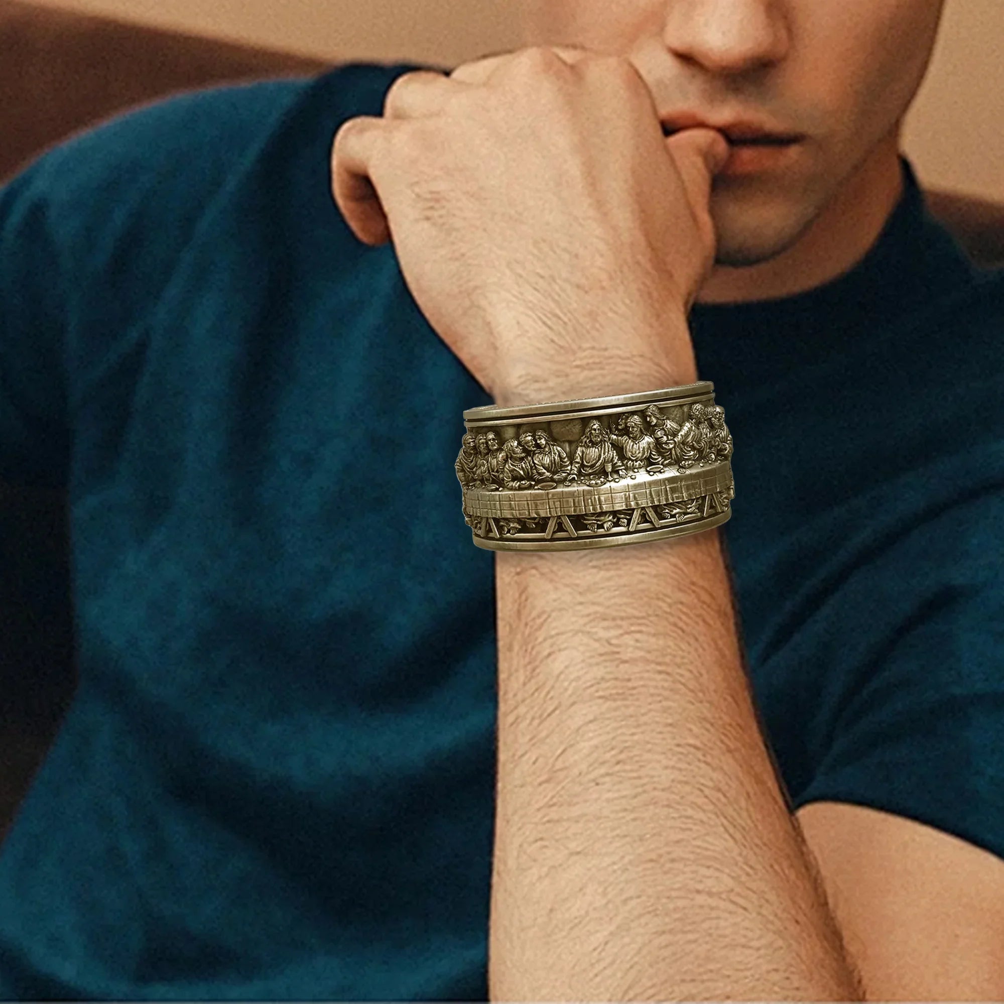 Last Supper Copper Adjustable Size Bracelet – BGCOPPER