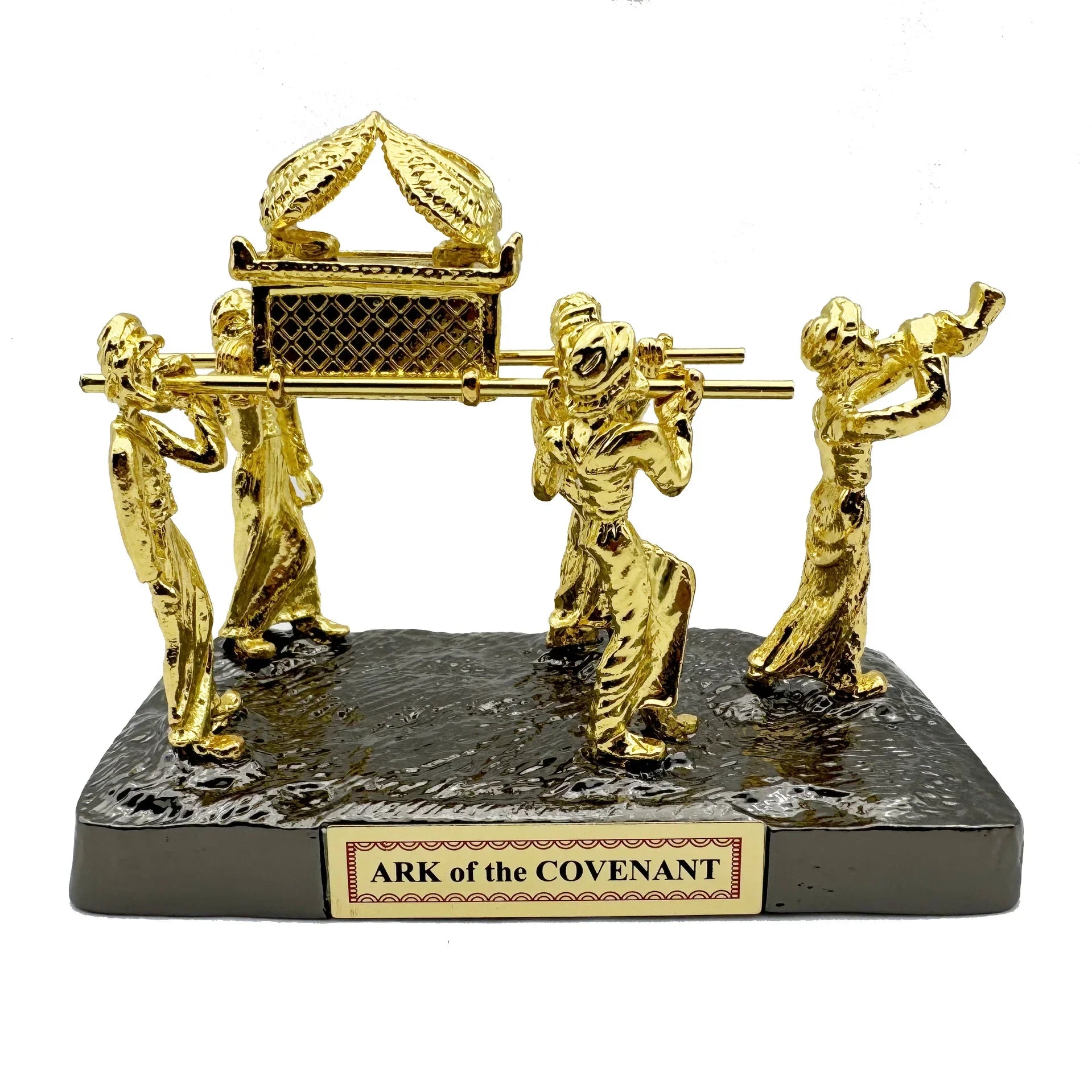 The Ark of the Covenant Statue with Carriers, Religious Floor Mount ...