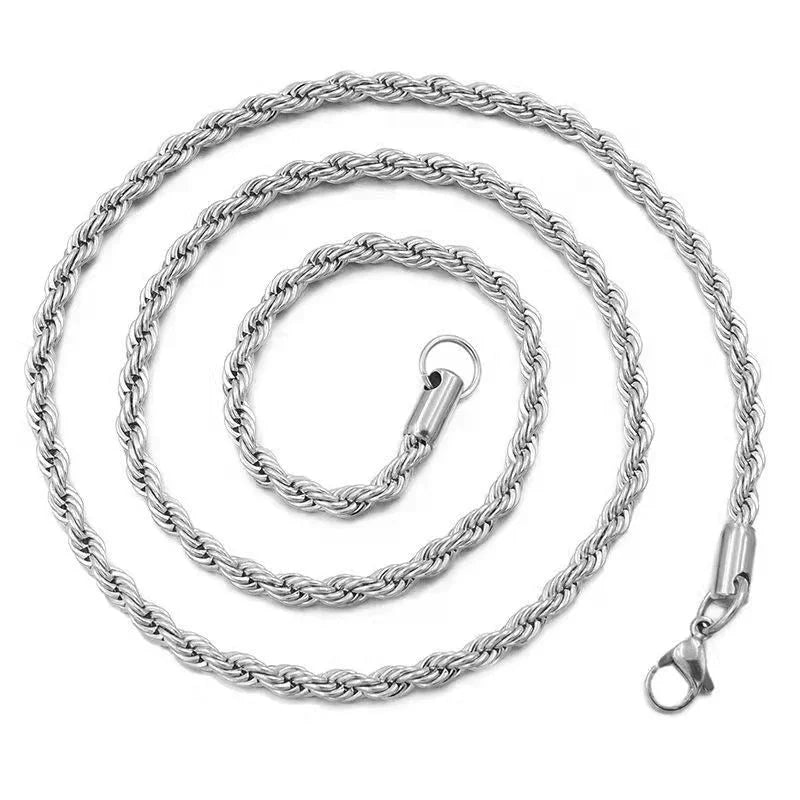 Stainless Steel Twist Chain – BGCOPPER