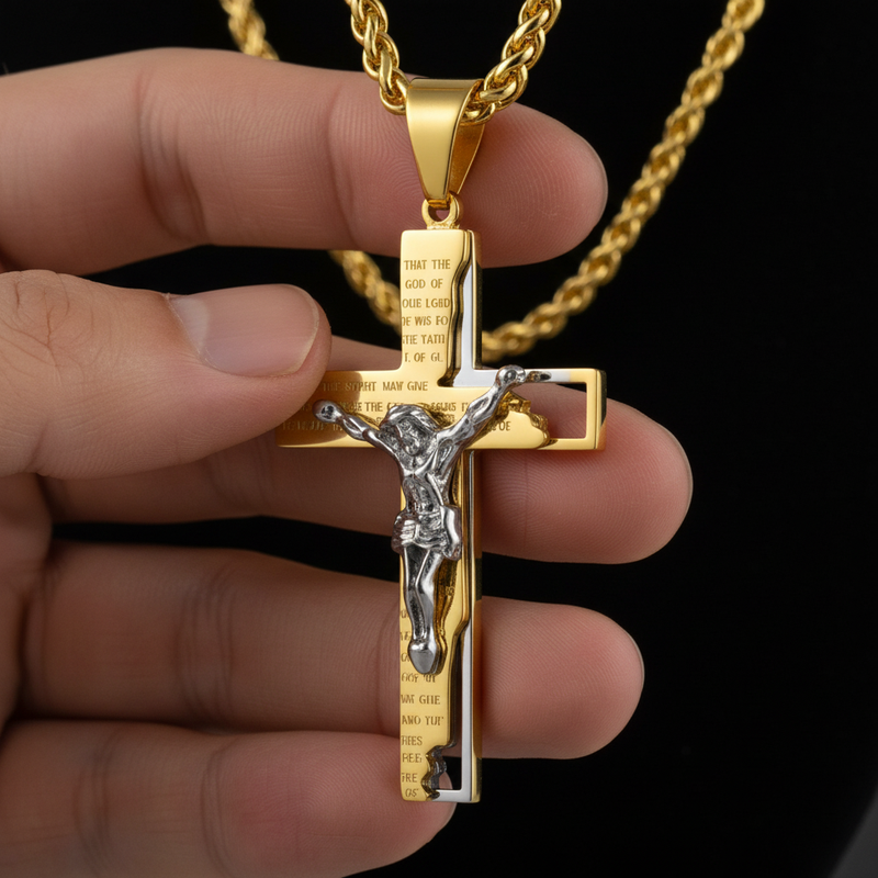 The Cross of Christ · Stainless Steel Pendant – A Bold Declaration of ...