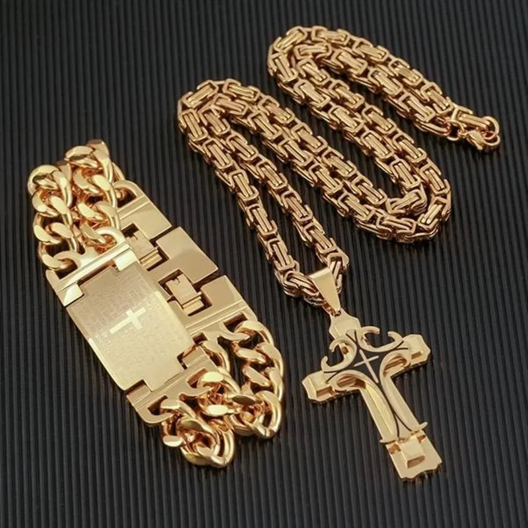 Royal Noble Watch Bracelet and Necklace Luxury Bundle – BGCOPPER